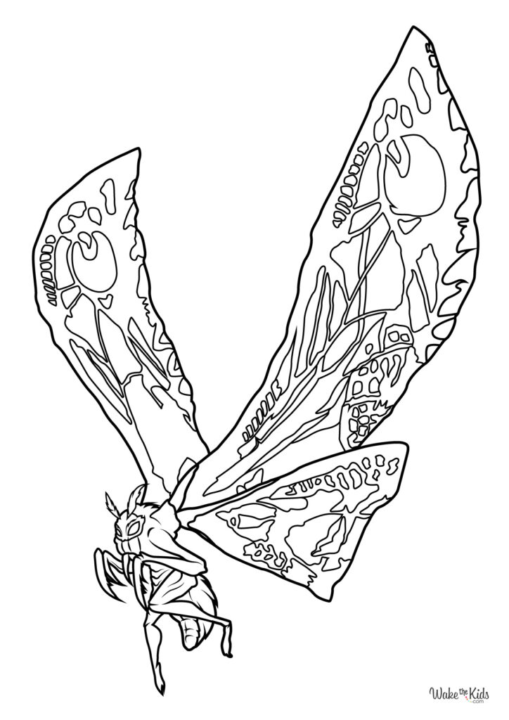 Godzilla Coloring Pages (Free Printable PDFs) | WakeTheKids