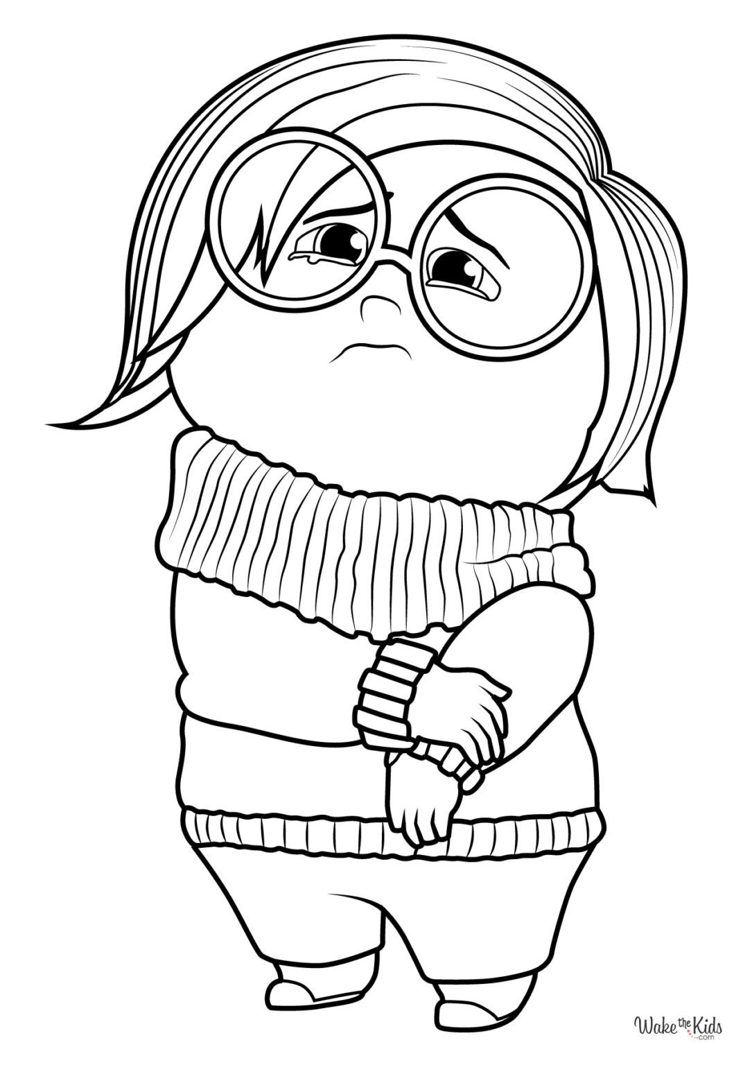Inside Out Coloring Pages (Free Printable PDFs) | WakeTheKids