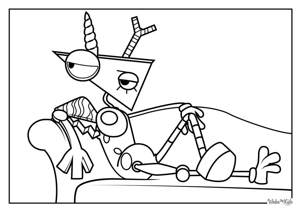 Amazing Digital Circus Coloring Pages (Free Printable PDFs) | WakeTheKids