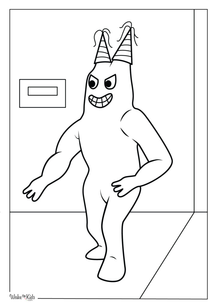 Garten of Banban Coloring Pages (Free Printable PDFs) | WakeTheKids