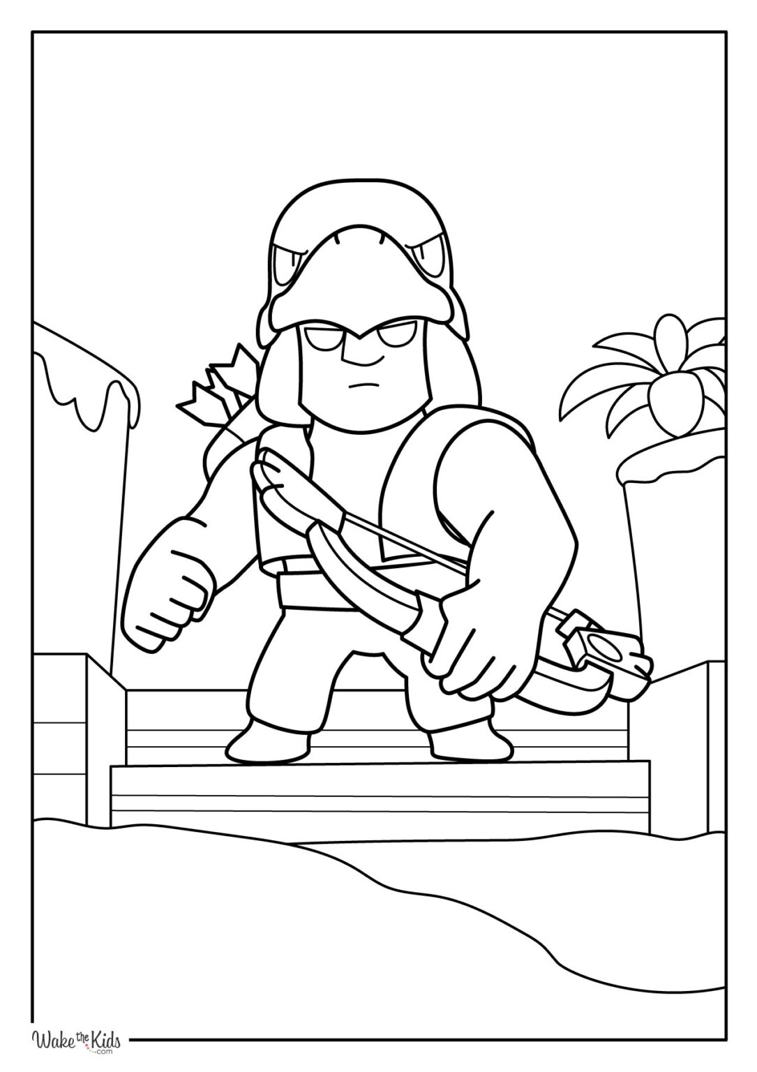Brawl Stars Coloring Pages (Free Printable PDFs) | WakeTheKids