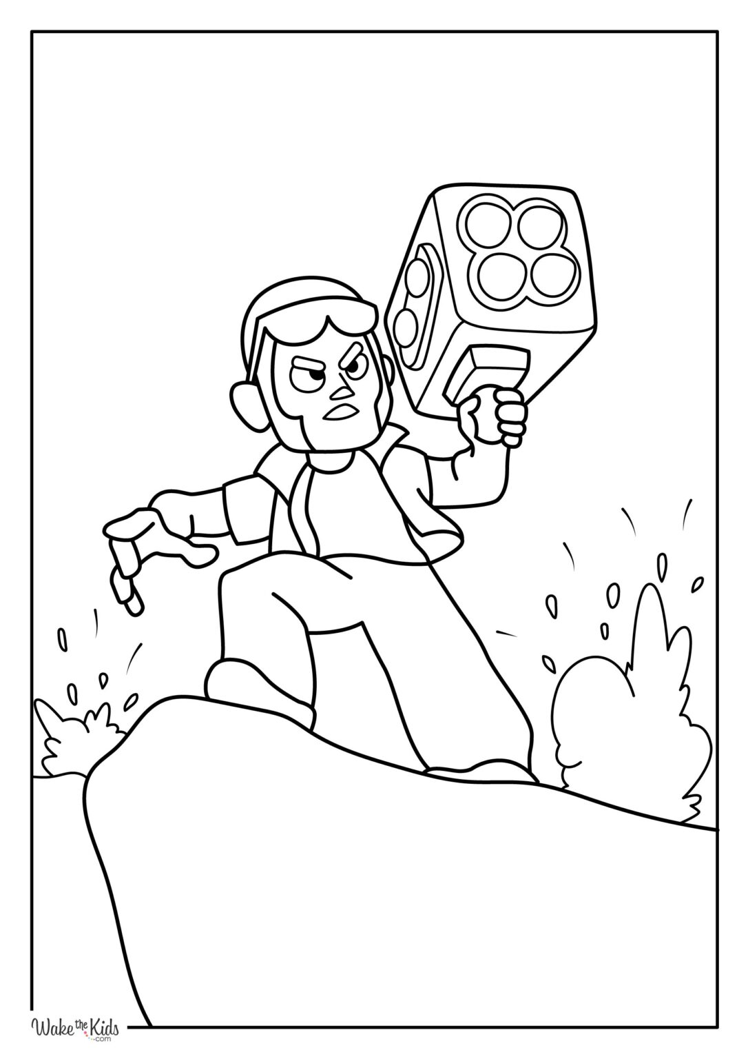 Brawl Stars Coloring Pages (Free Printable PDFs) | WakeTheKids