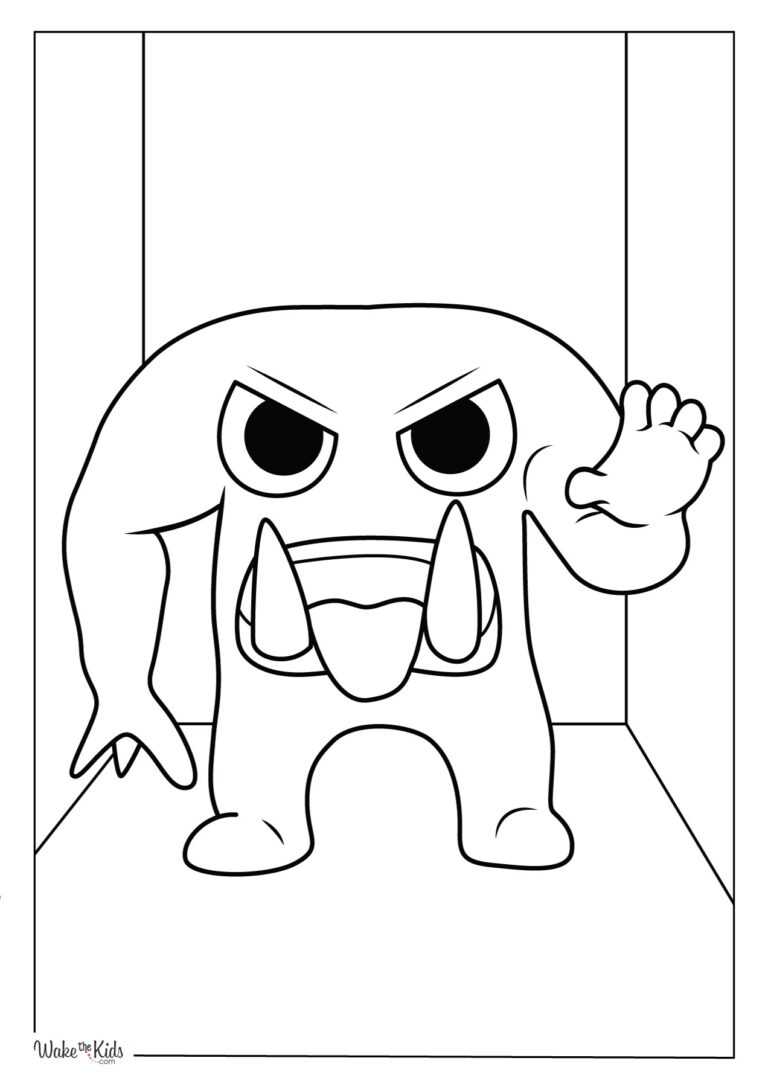 Garten of Banban Coloring Pages (Free Printable PDFs) | WakeTheKids