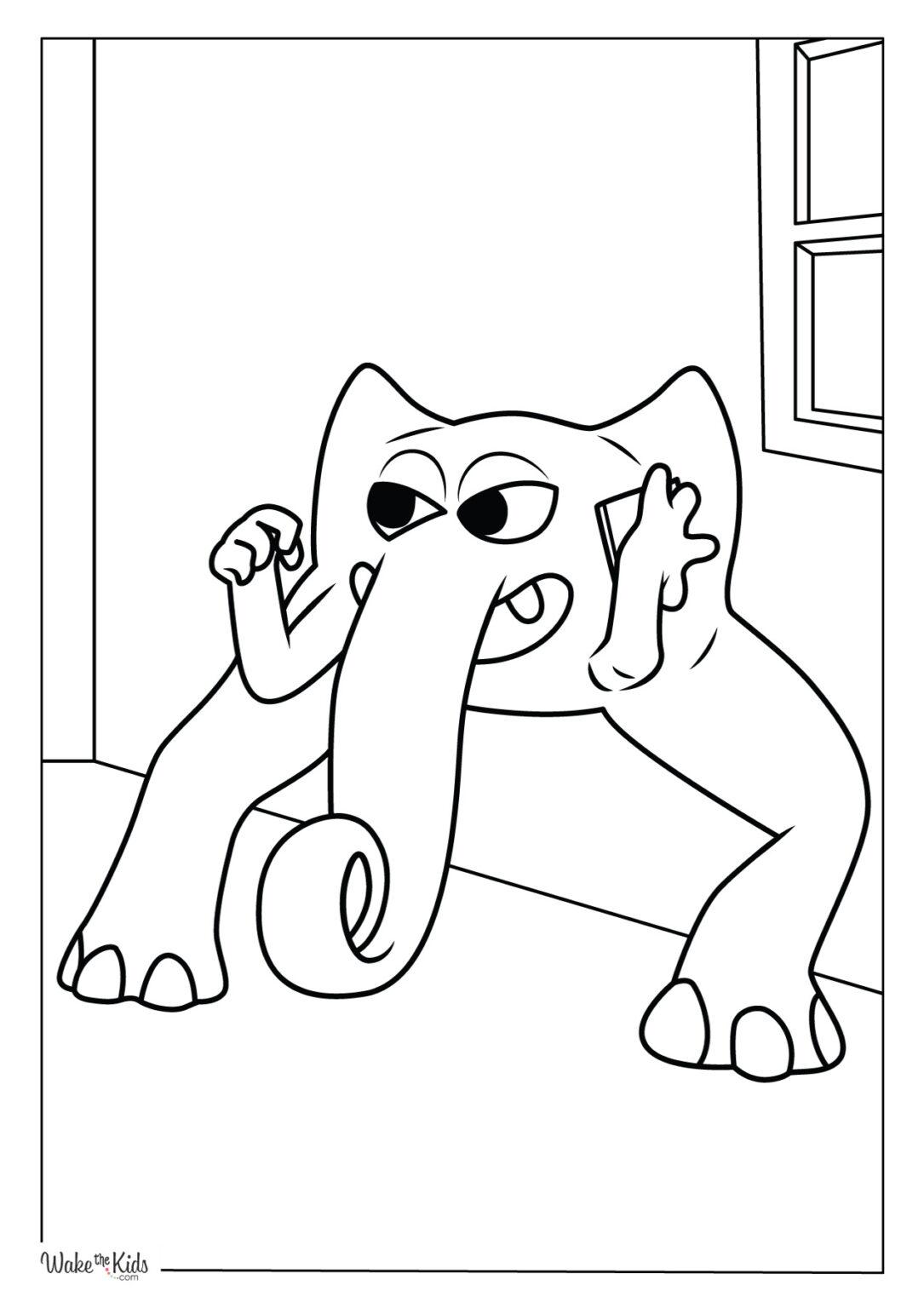Garten of Banban Coloring Pages (Free Printable PDFs) | WakeTheKids