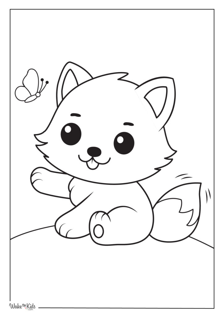 Wolf Coloring Pages (Free Printable PDFs) | WakeTheKids