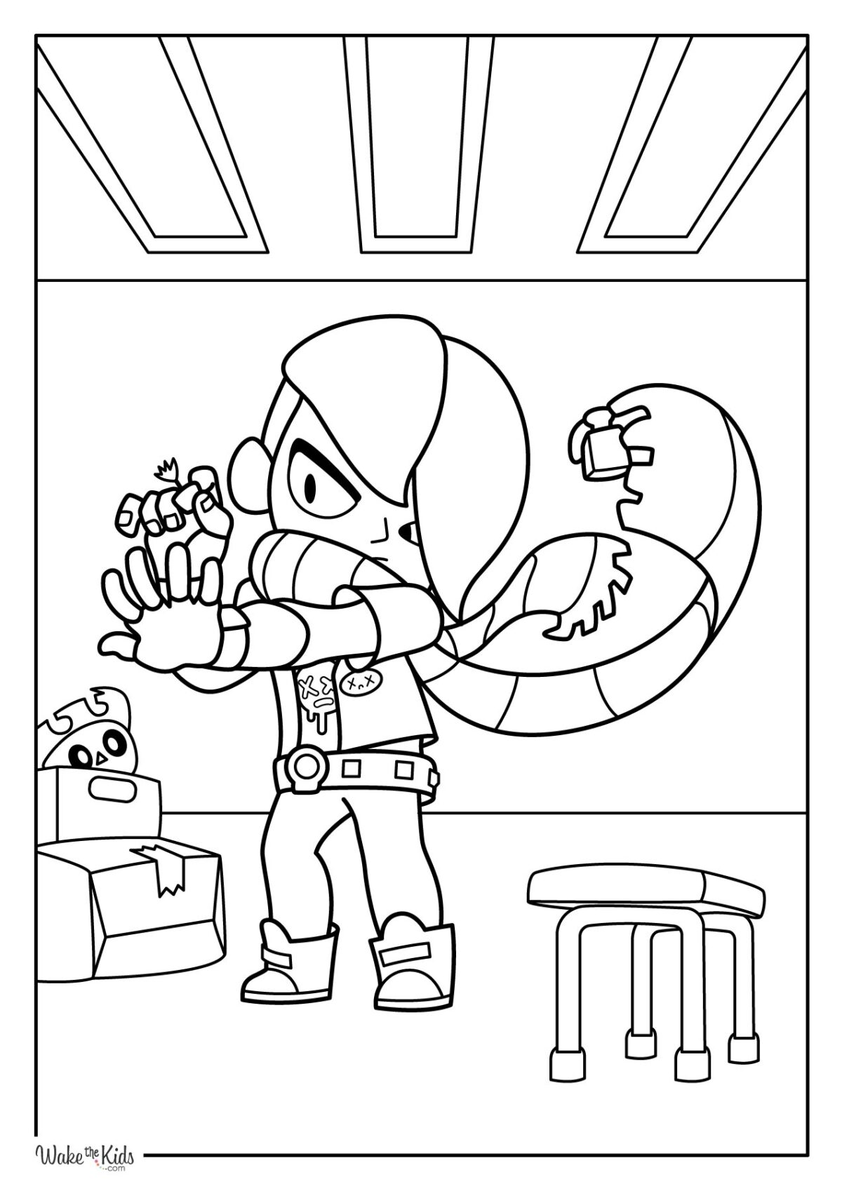 Brawl Stars Coloring Pages (Free Printable PDFs) | WakeTheKids