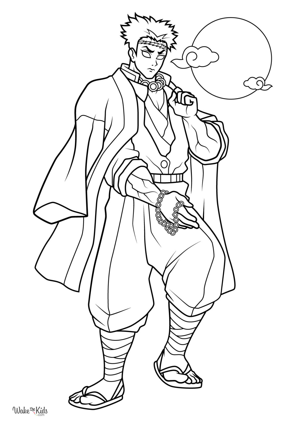 Demon Slayer Coloring Pages (Free Printable PDFs) | WakeTheKids