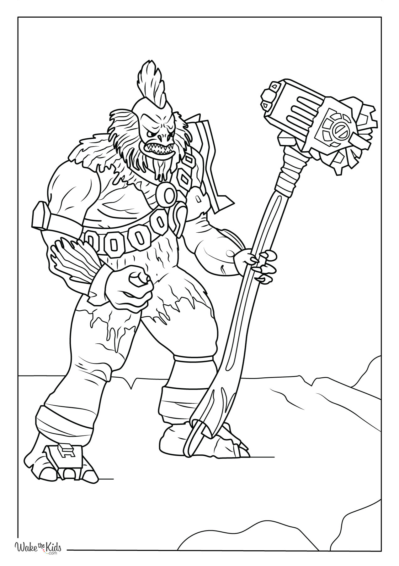 Halo Coloring Pages (Free Printable PDFs) | WakeTheKids