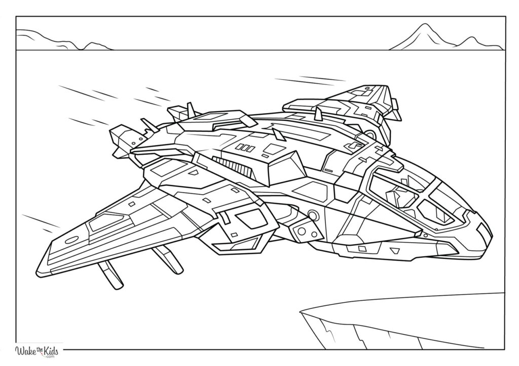 Halo Coloring Pages (Free Printable PDFs) | WakeTheKids