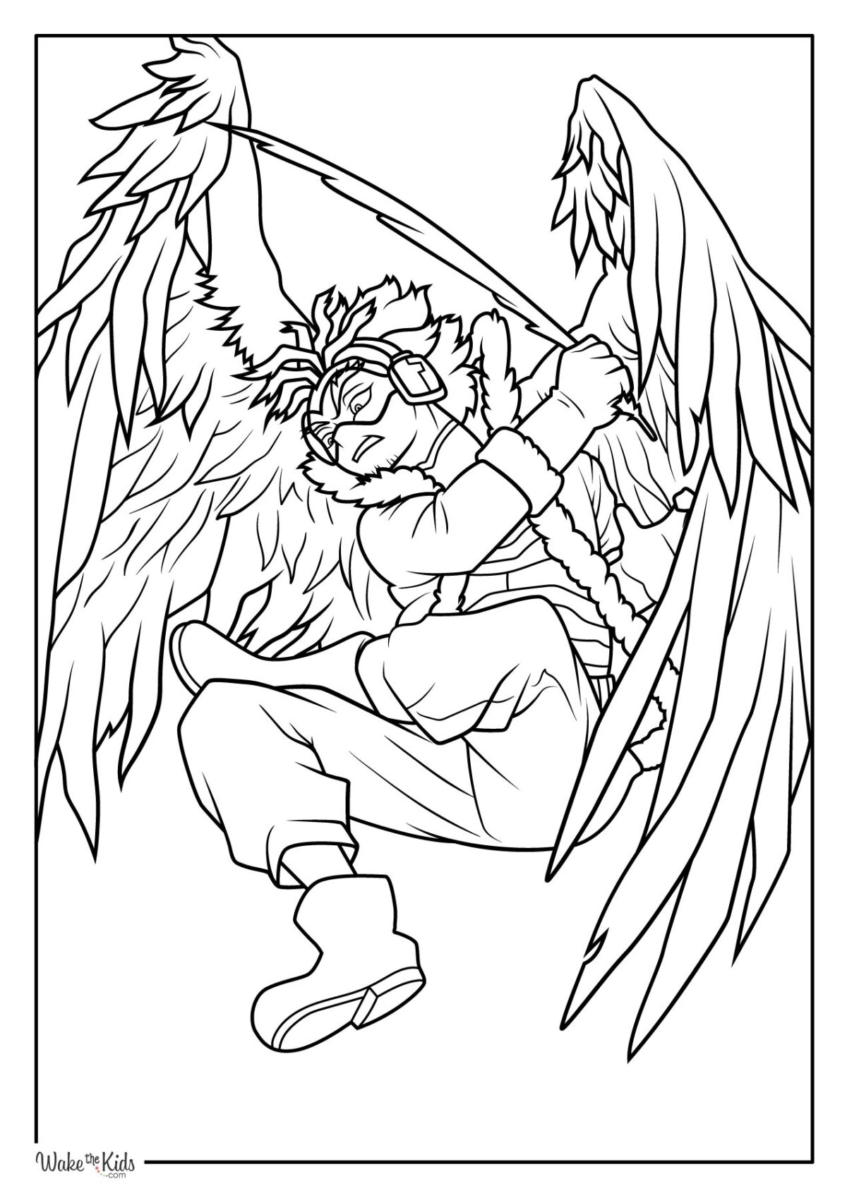 My Hero Academia Coloring Pages (Free Printable PDFs) | WakeTheKids