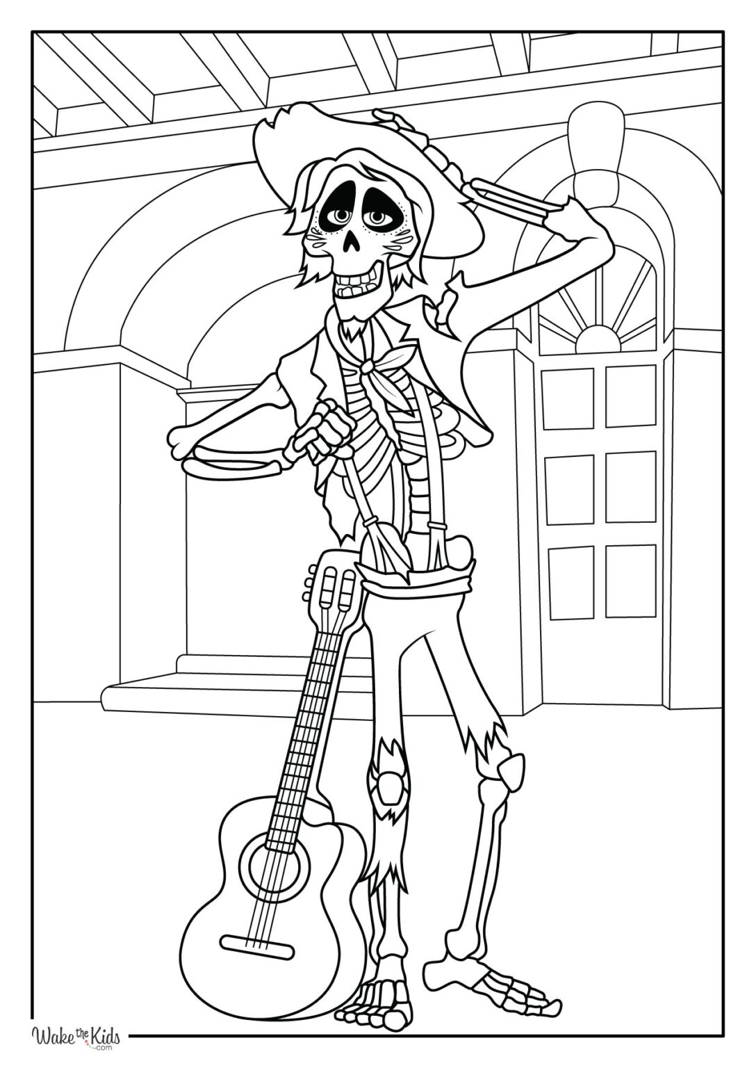 Coco Coloring Pages (Free Printable PDFs) | WakeTheKids
