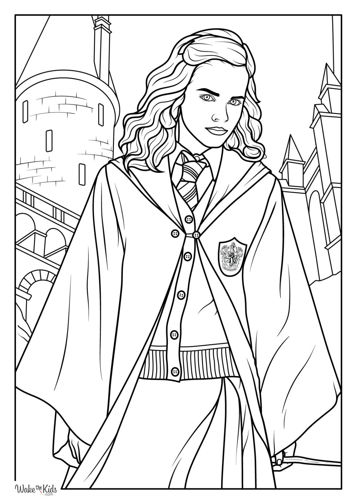 Harry Potter Coloring Pages (Free Printable PDFs) | WakeTheKids