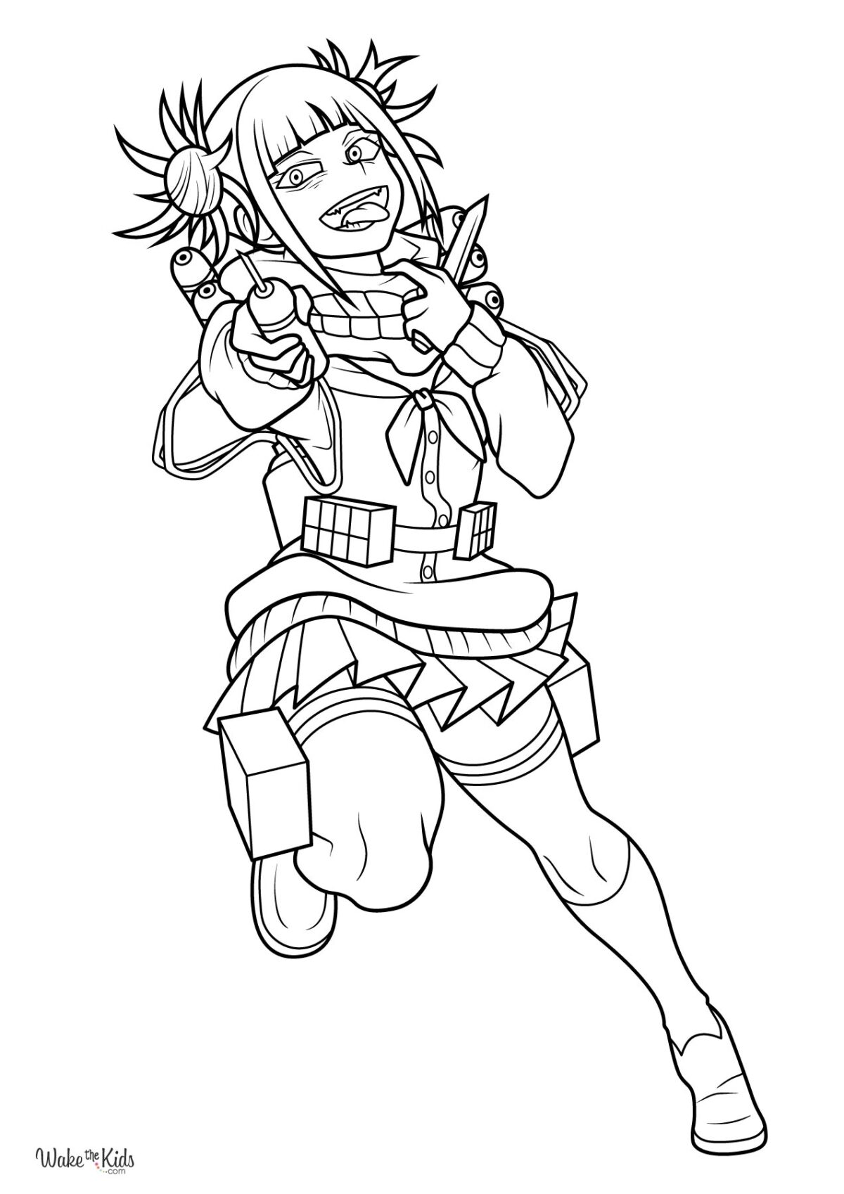 My Hero Academia Coloring Pages (Free Printable PDFs) | WakeTheKids