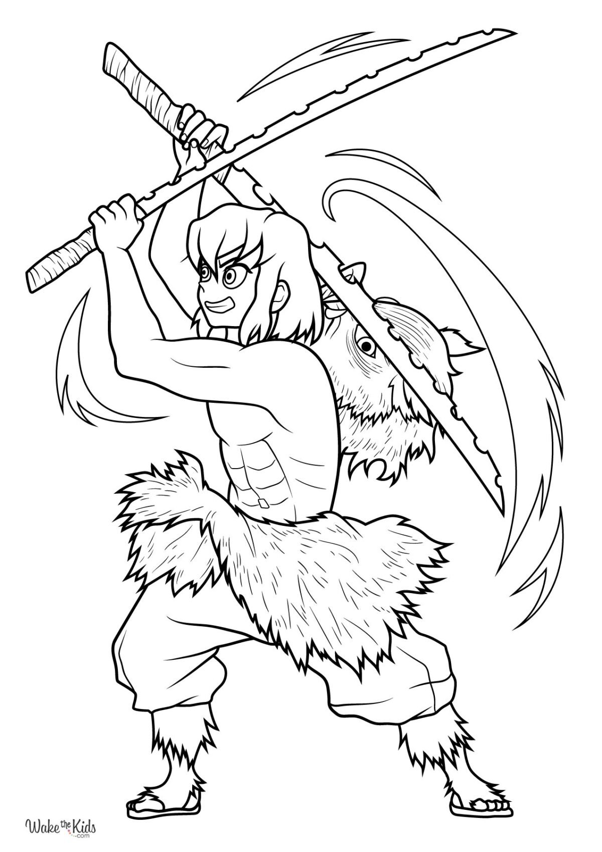 Demon Slayer Coloring Pages (Free Printable PDFs) | WakeTheKids