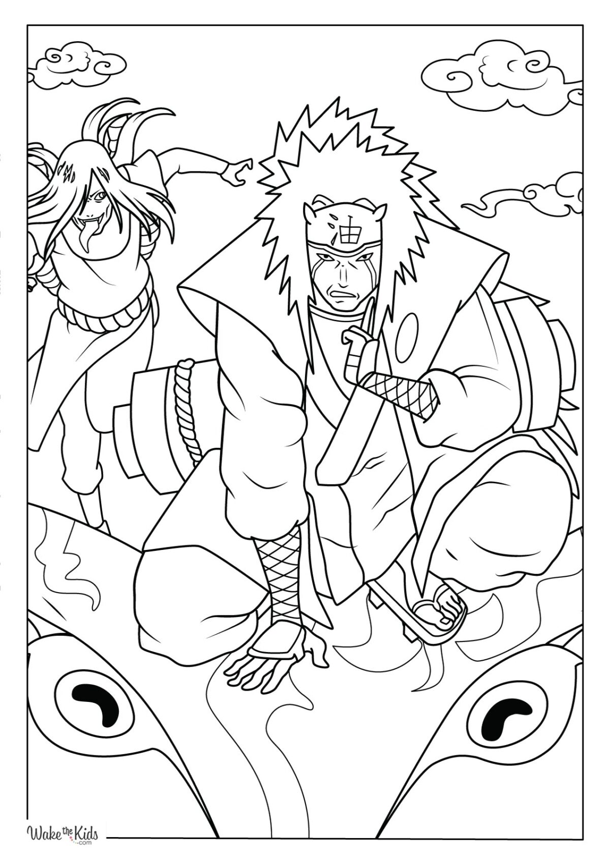 Naruto Coloring Pages (Free Printable PDFs) | WakeTheKids