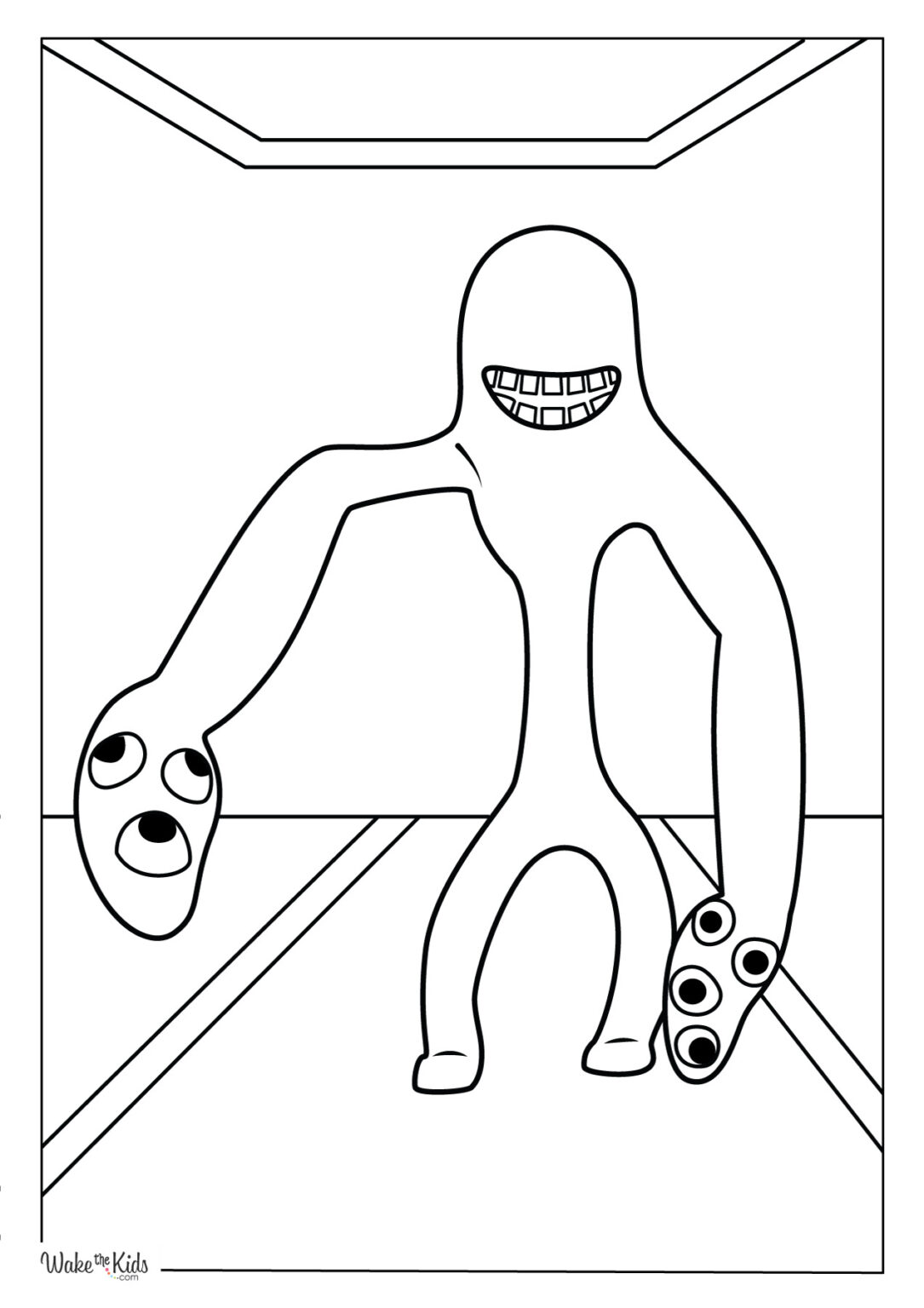 Garten of Banban Coloring Pages (Free Printable PDFs) | WakeTheKids