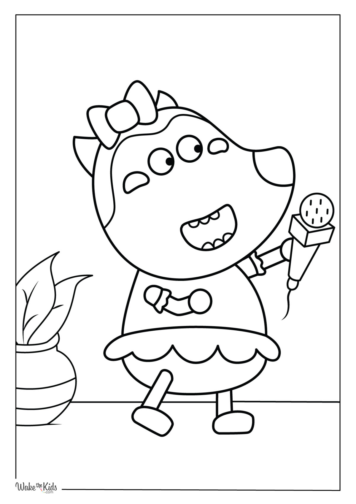 Wolfoo Coloring Pages (Free Printable PDFs) | WakeTheKids