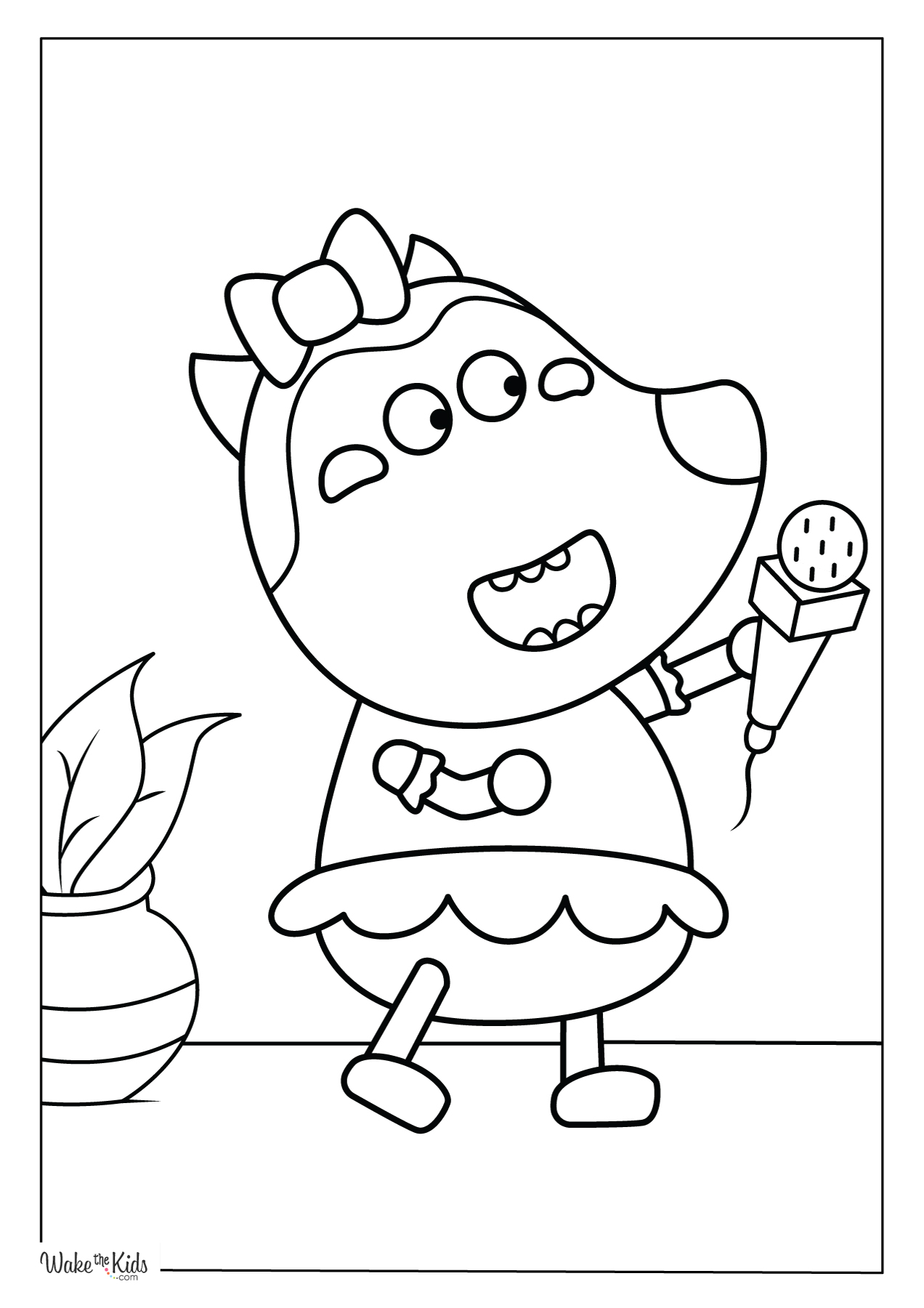 Wolfoo Coloring Pages (Free Printable PDFs) | WakeTheKids