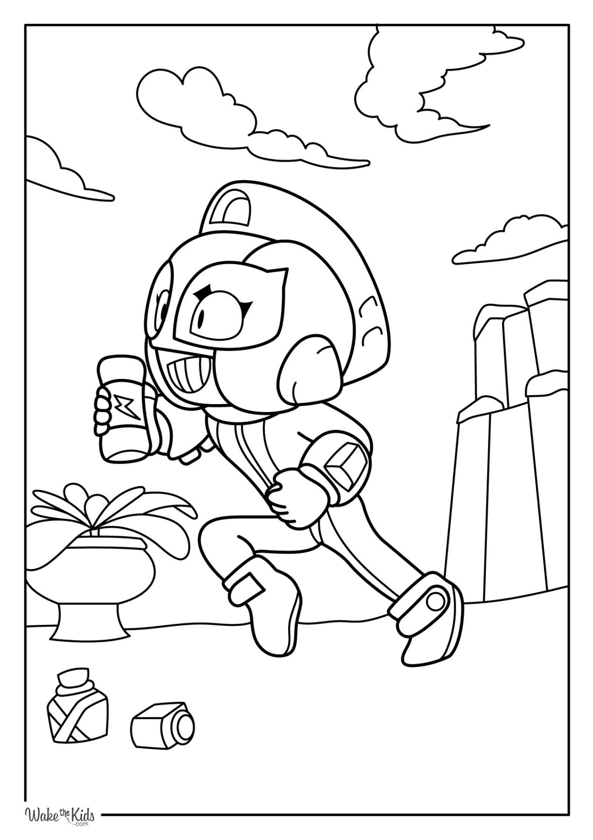 Brawl Stars Coloring Pages (Free Printable PDFs) | WakeTheKids