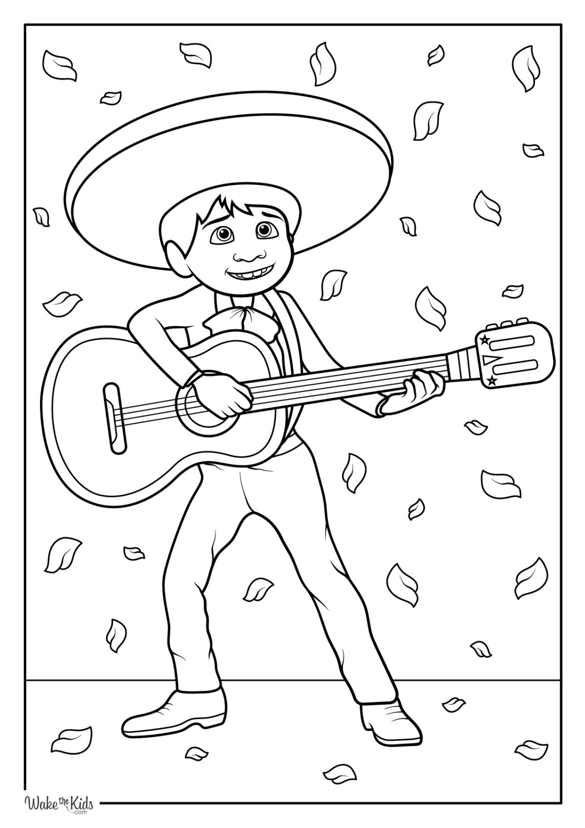 Coco Coloring Pages (Free Printable PDFs) | WakeTheKids