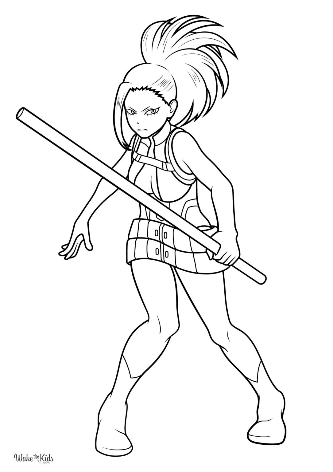 My Hero Academia Coloring Pages (Free Printable PDFs) | WakeTheKids
