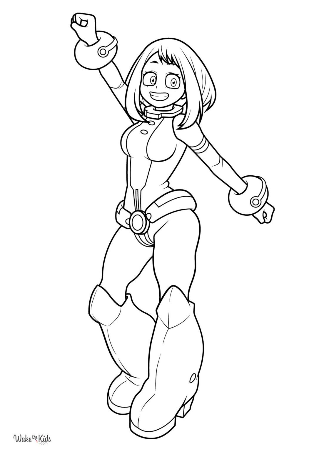 My Hero Academia Coloring Pages (Free Printable PDFs) | WakeTheKids