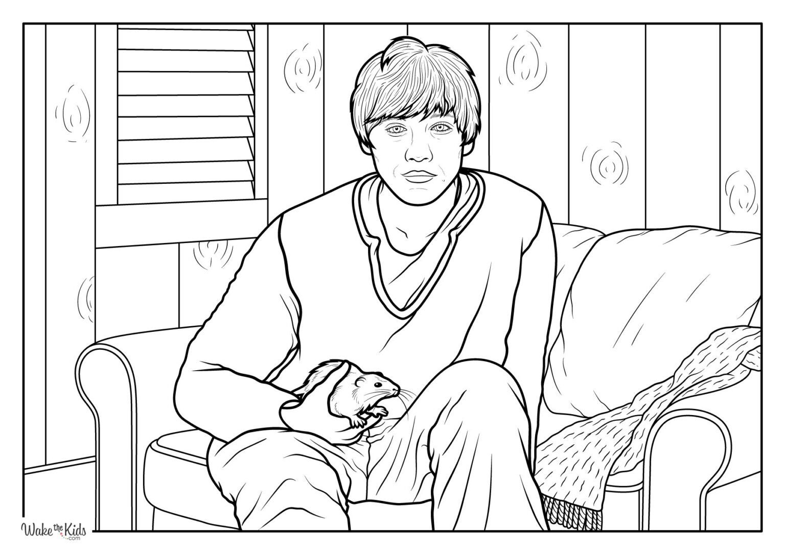 Harry Potter Coloring Pages (Free Printable PDFs) | WakeTheKids
