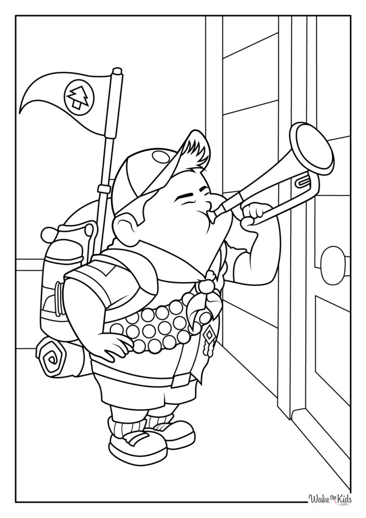 Up Coloring Pages (Free Printable PDFs) | WakeTheKids
