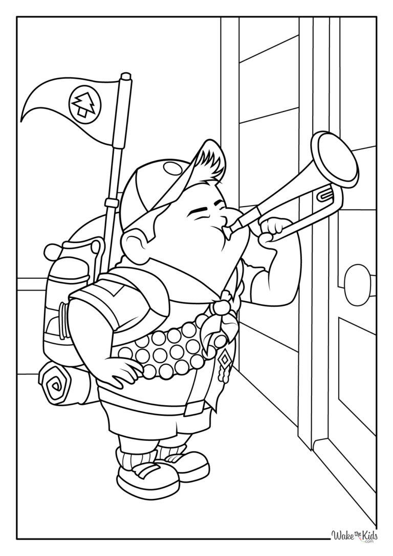 Up Coloring Pages (Free Printable PDFs) | WakeTheKids