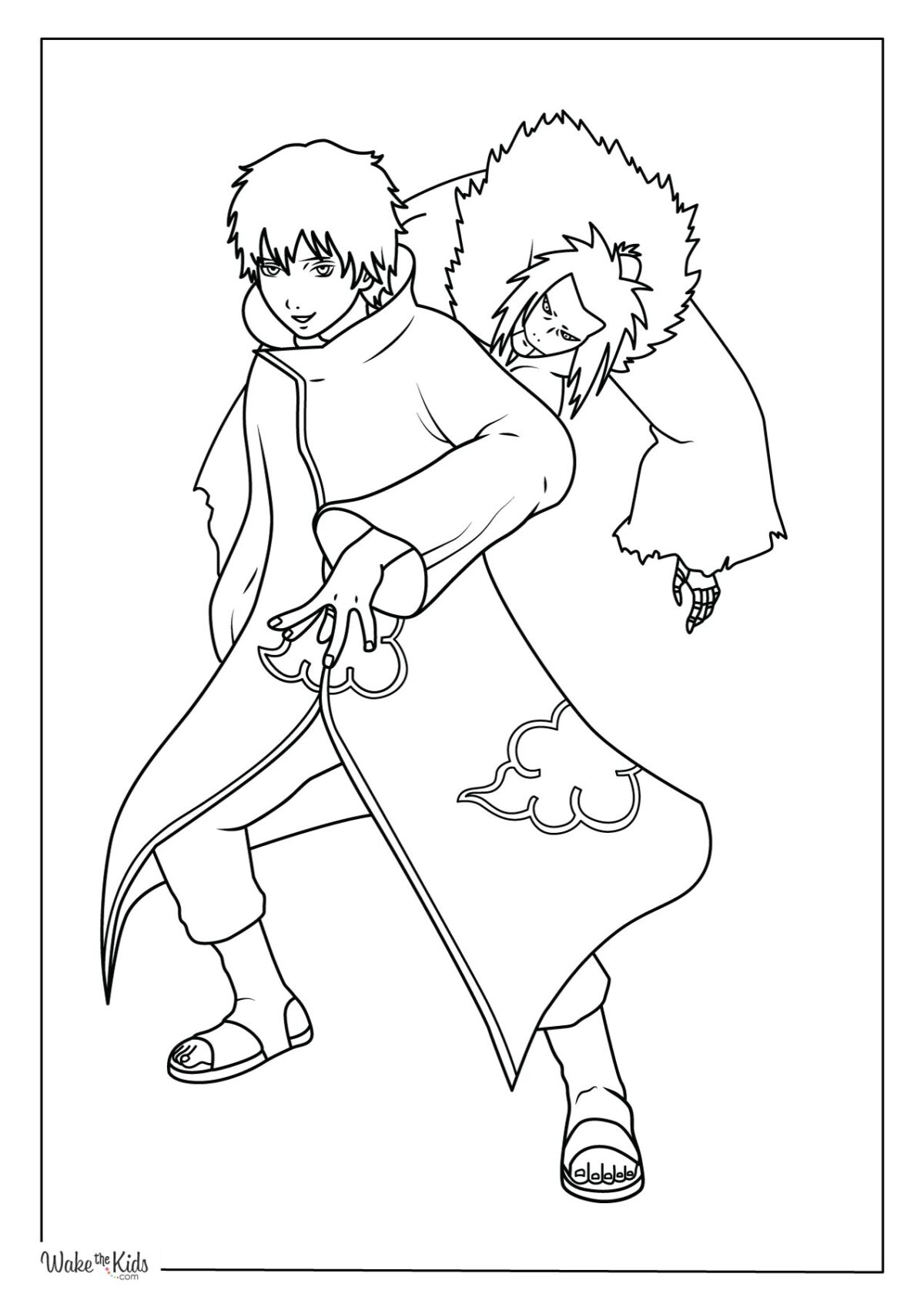 Naruto Coloring Pages (Free Printable PDFs) | WakeTheKids