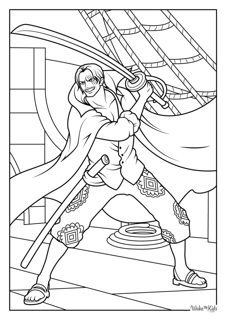 One Piece Coloring Pages (Free Printable PDFs) | WakeTheKids