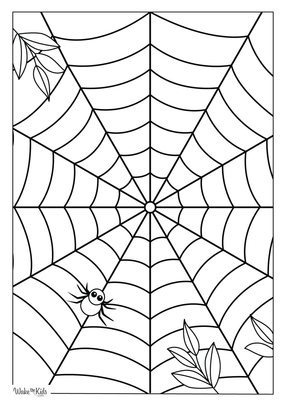 Spider Coloring Pages (Free Printable PDFs) | WakeTheKids