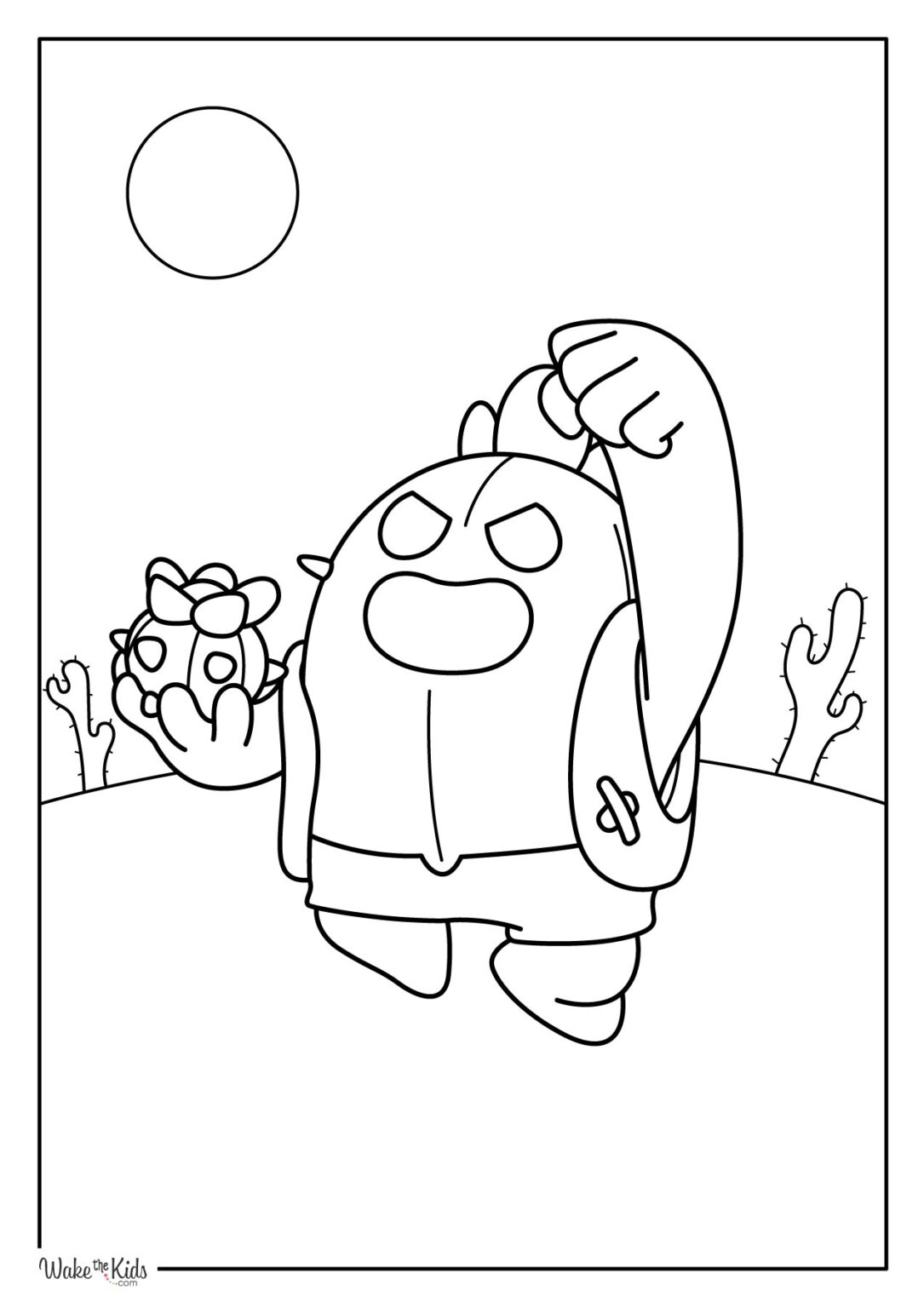 Brawl Stars Coloring Pages (Free Printable PDFs) | WakeTheKids
