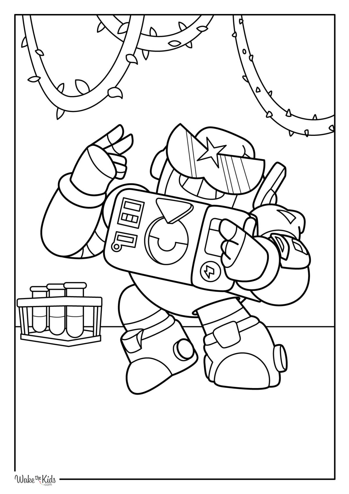 Brawl Stars Coloring Pages (Free Printable PDFs) | WakeTheKids