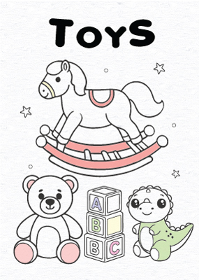 Toys Coloring Pages (Free Printable PDFs) | WakeTheKids