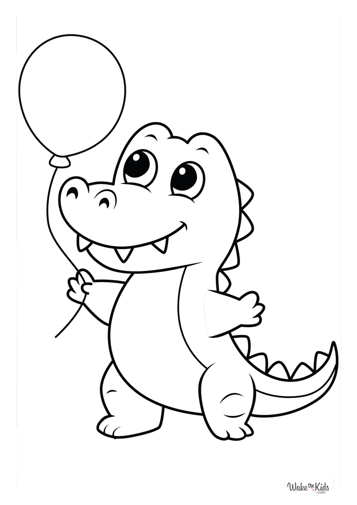 Crocodile Coloring Pages (Free Printable PDFs) | WakeTheKids