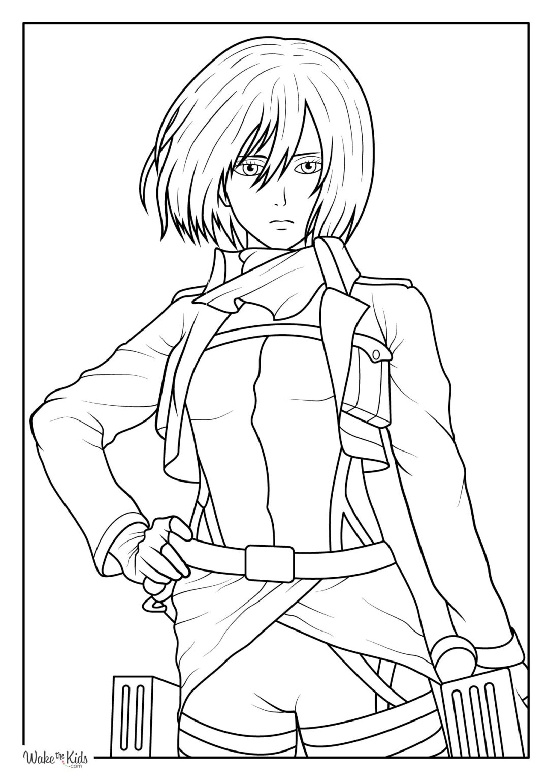 Attack on Titan Coloring Pages (Free Printable PDFs) | WakeTheKids