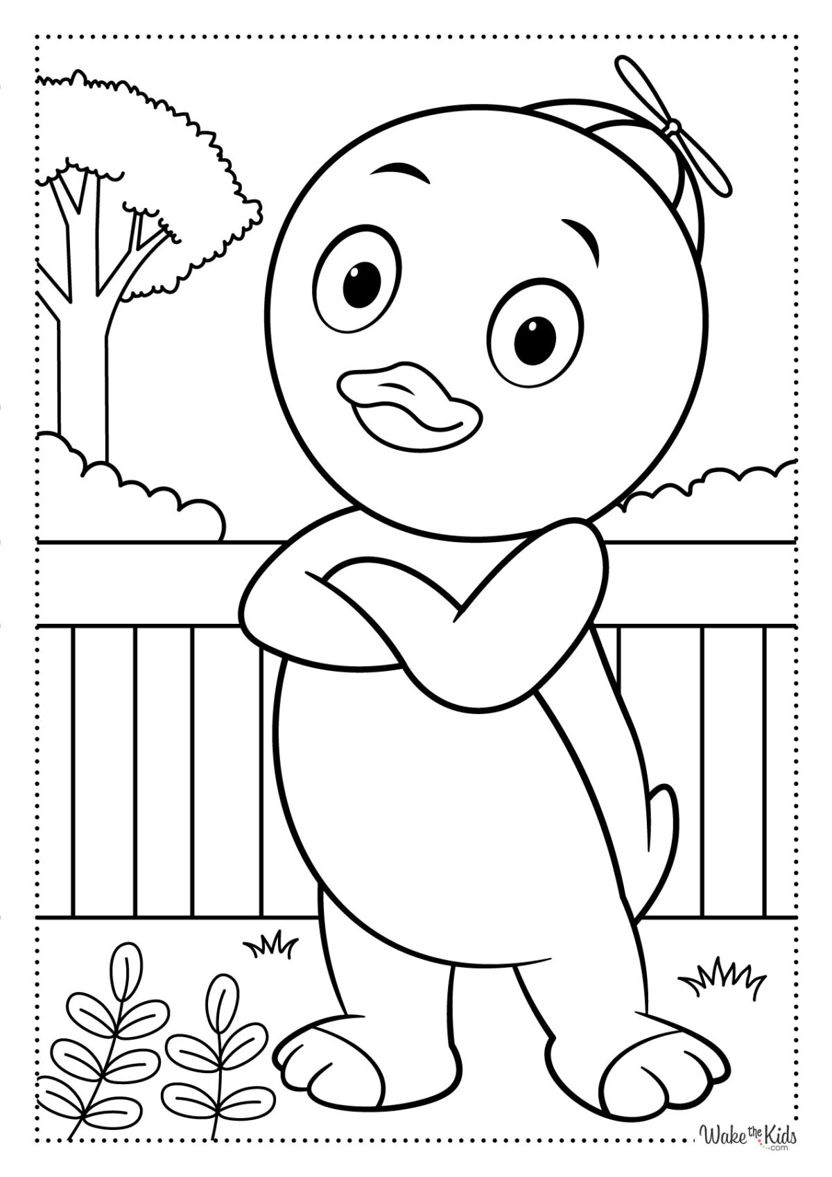 The Backyardigans Coloring Pages (Free Printable PDFs) | WakeTheKids