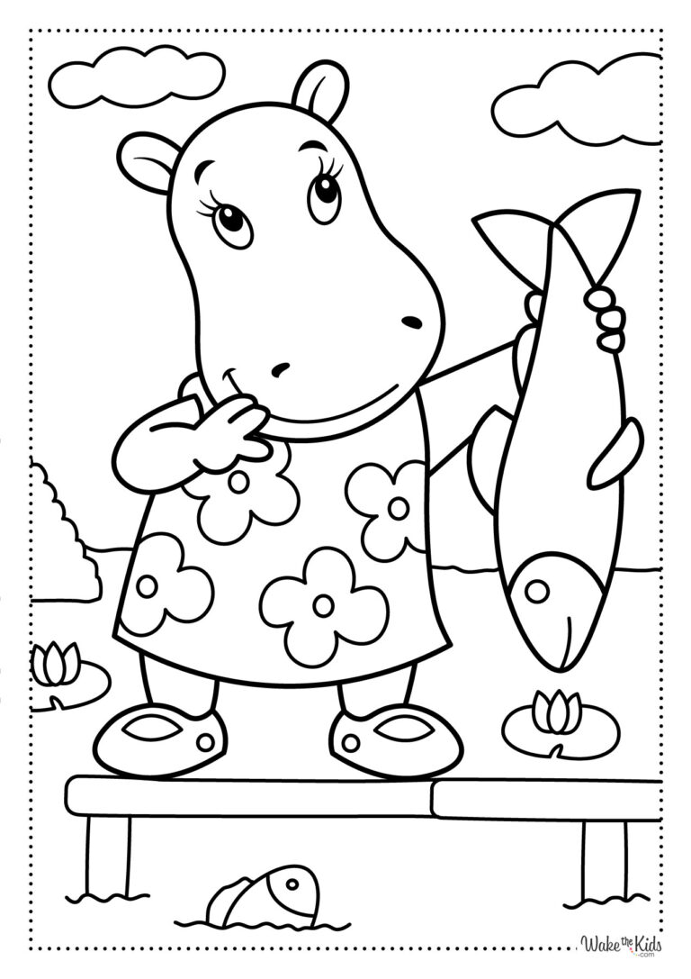 The Backyardigans Coloring Pages (Free Printable PDFs) | WakeTheKids