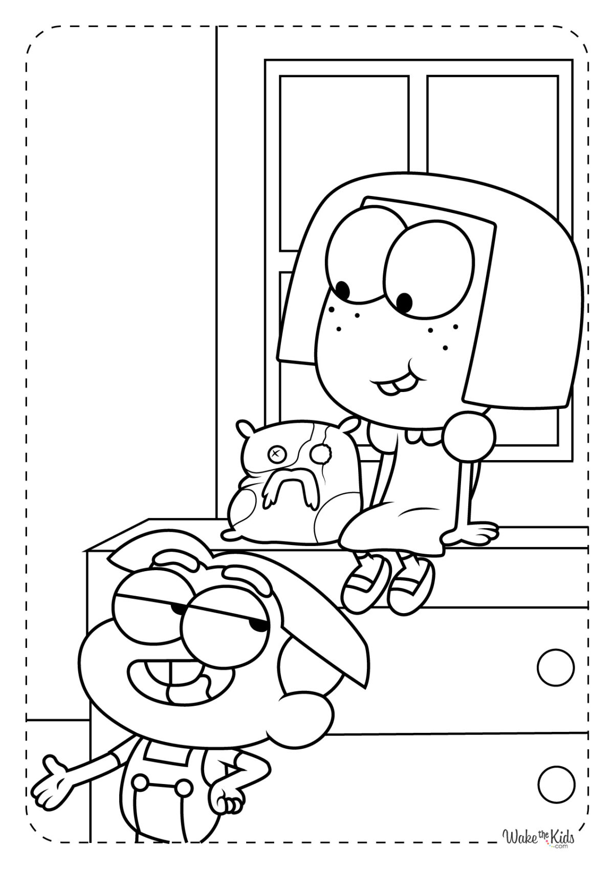 Big City Greens Coloring Pages (Free Printable PDFs) | WakeTheKids