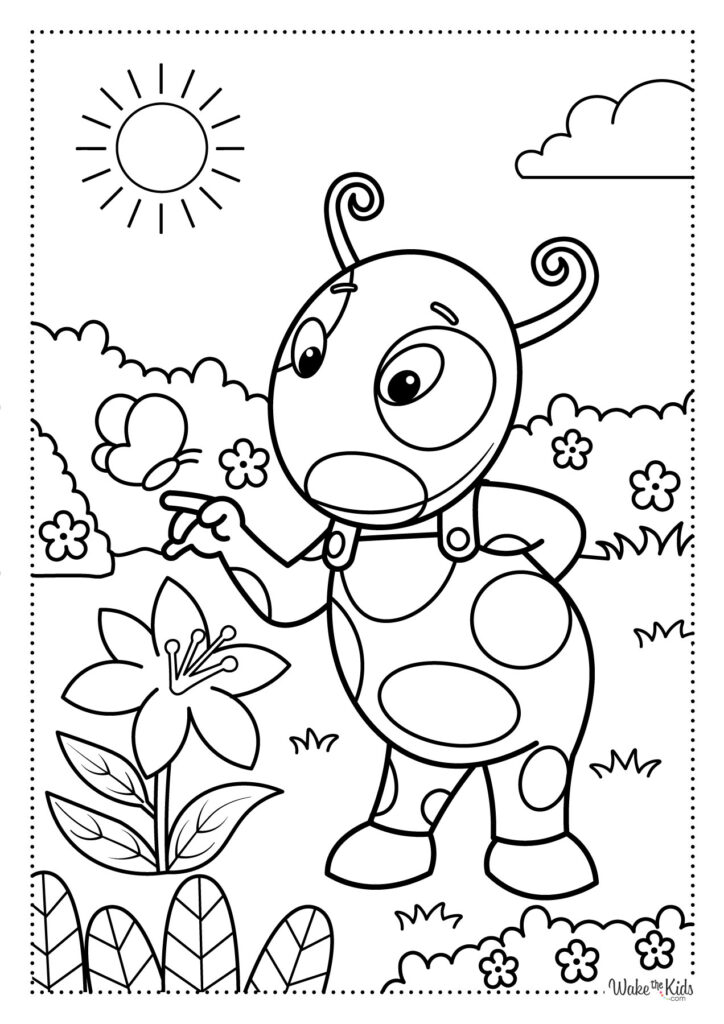 The Backyardigans Coloring Pages (Free Printable PDFs) | WakeTheKids