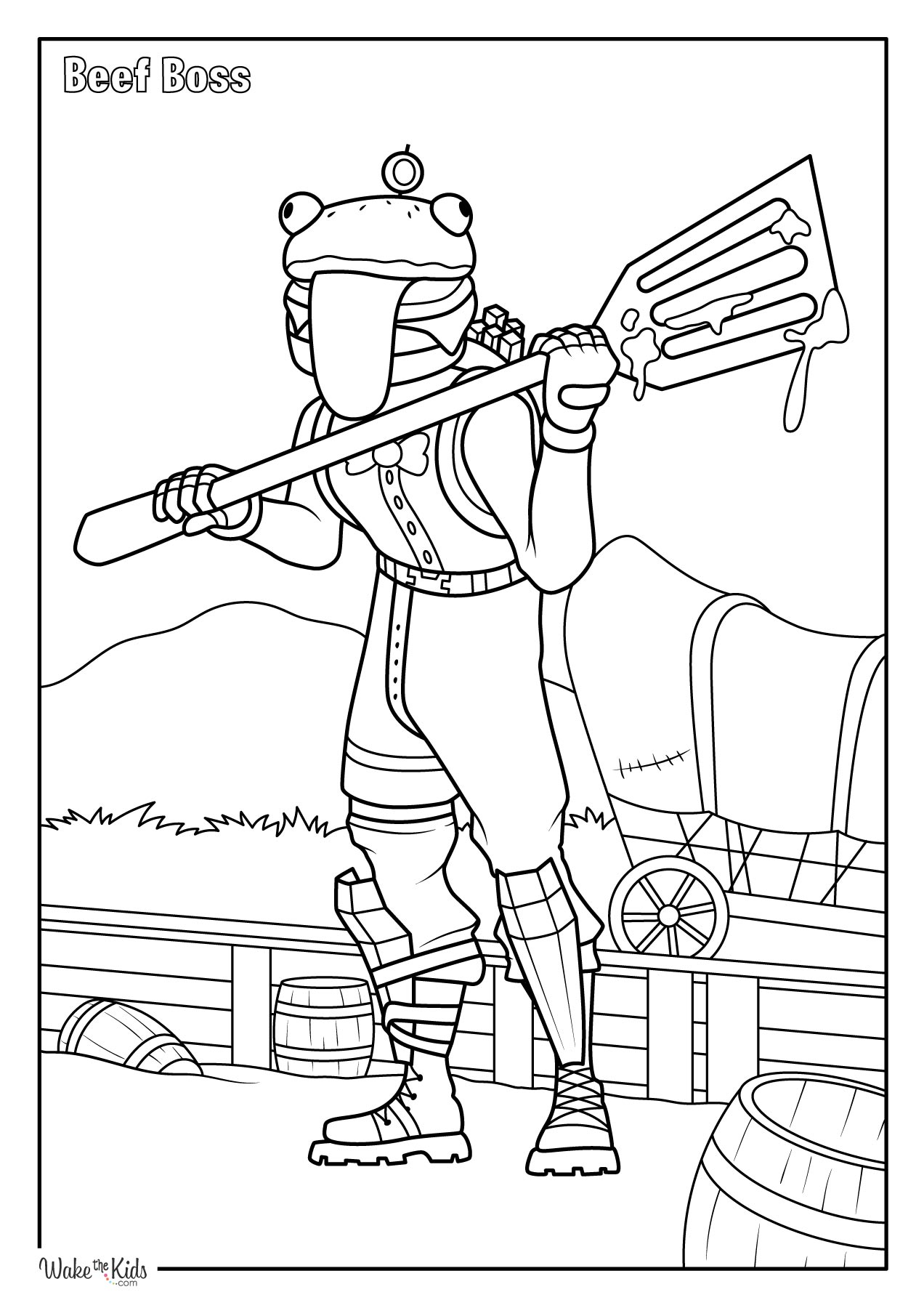 Fortnite Coloring Pages (Free Printable PDFs) | WakeTheKids