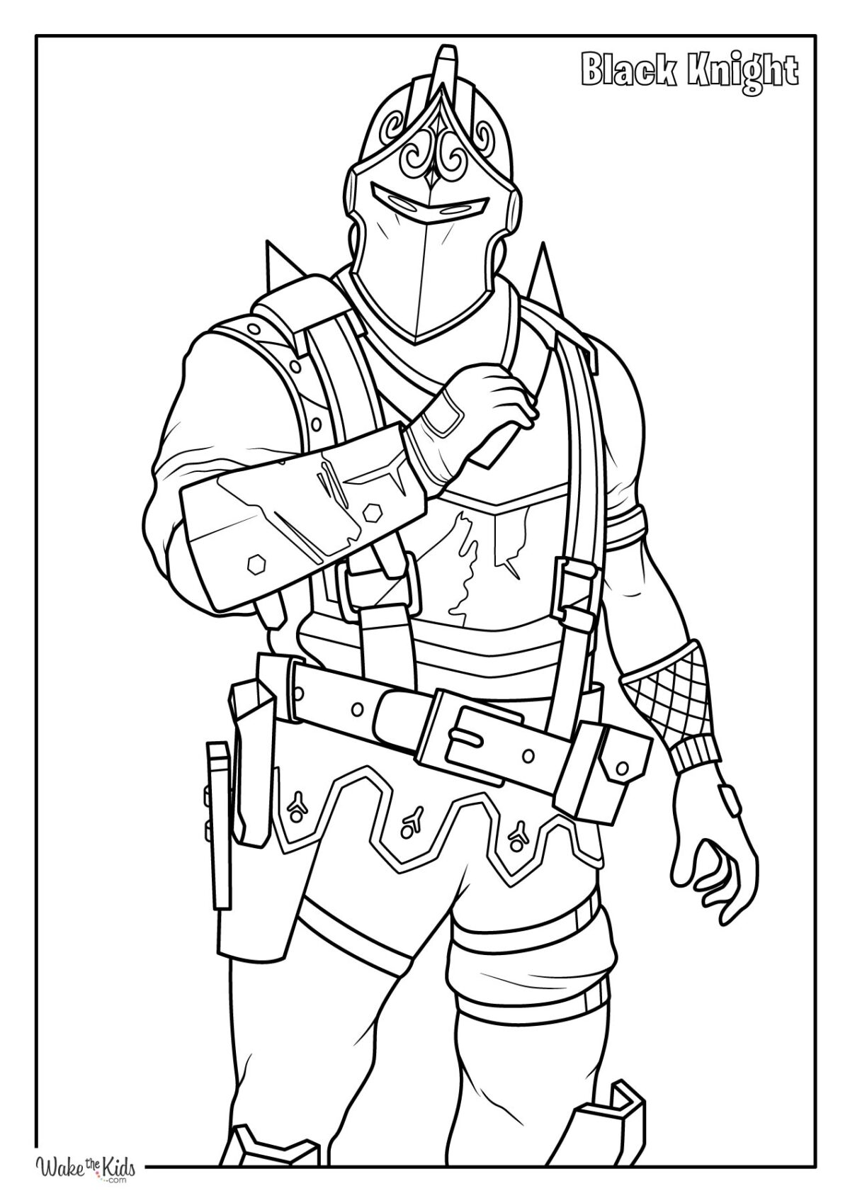 Fortnite Coloring Pages (Free Printable PDFs) | WakeTheKids