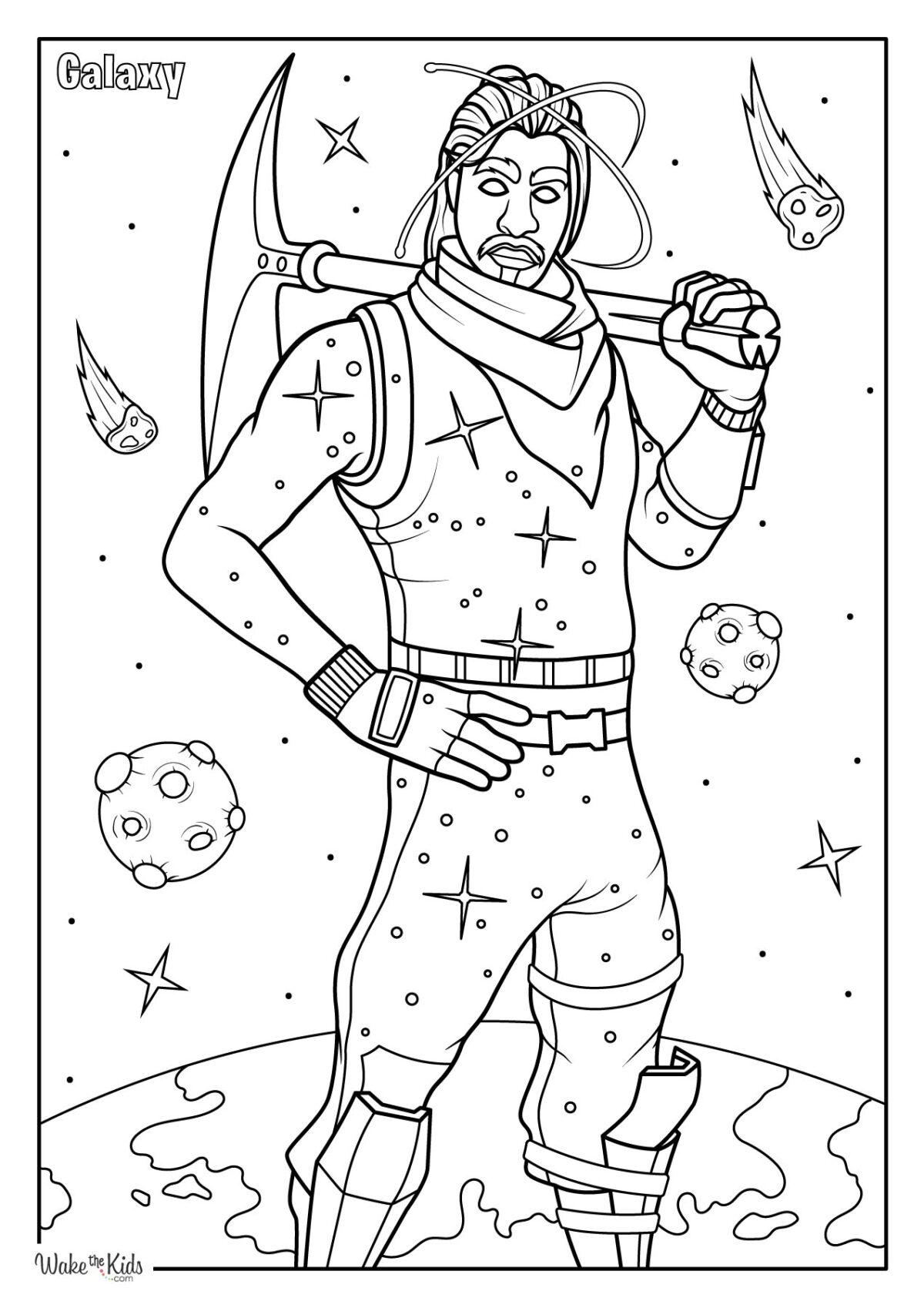 Fortnite Coloring Pages (Free Printable PDFs) | WakeTheKids