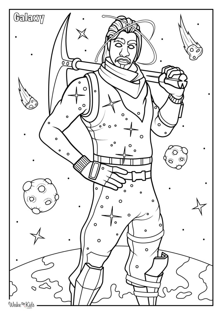 Fortnite Coloring Pages (Free Printable PDFs) | WakeTheKids