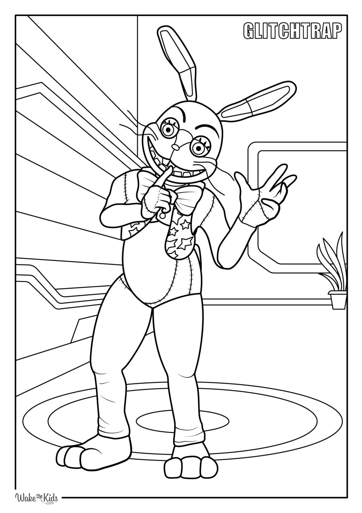 Five Nights at Freddy's Coloring Pages (Free Printable PDFs) | WakeTheKids