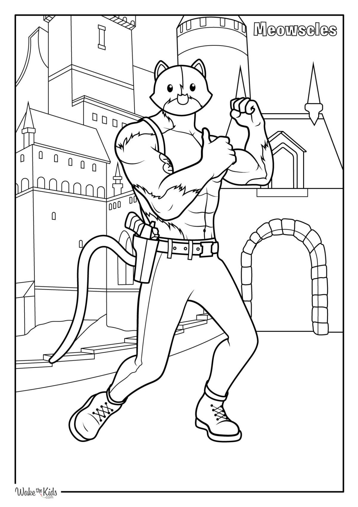 Fortnite Coloring Pages (Free Printable PDFs) | WakeTheKids