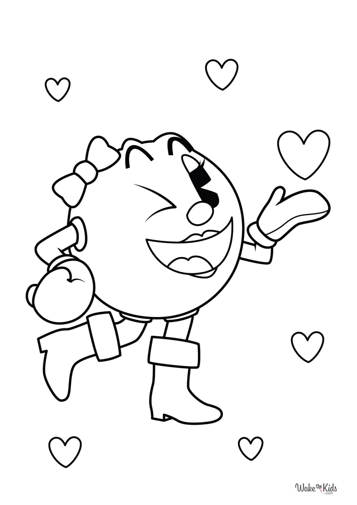 PacMan Coloring Pages (Free Printable PDFs) | WakeTheKids