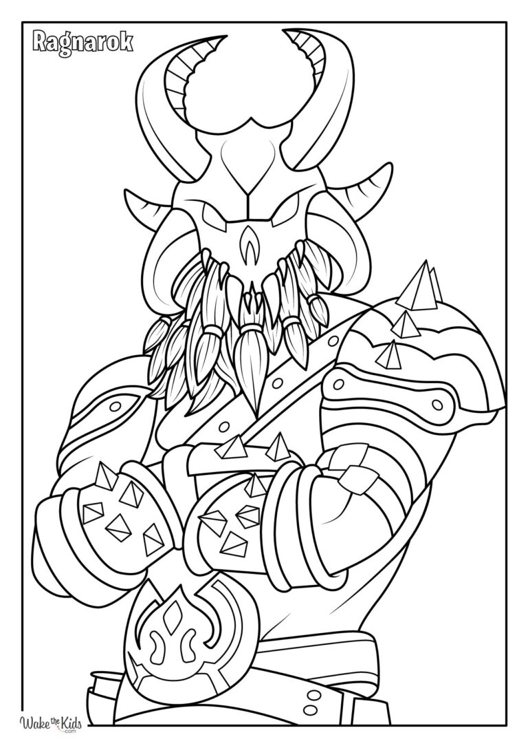 Fortnite Coloring Pages (Free Printable PDFs) | WakeTheKids