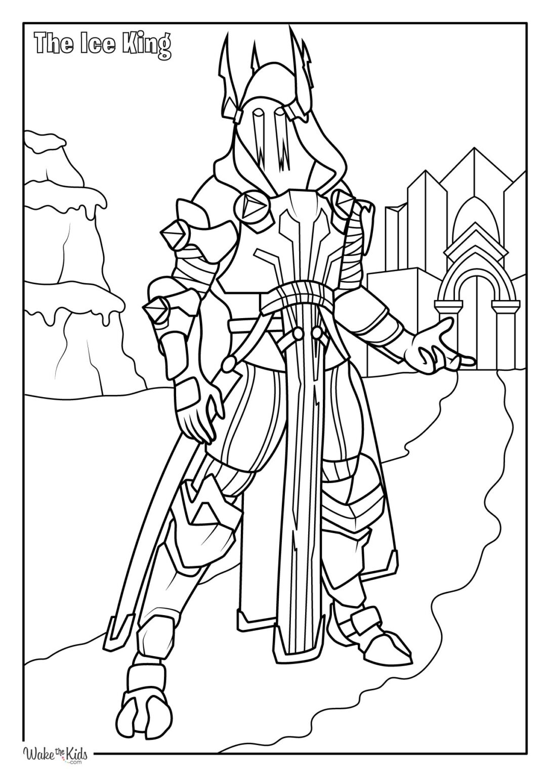 Fortnite Coloring Pages (Free Printable PDFs) | WakeTheKids